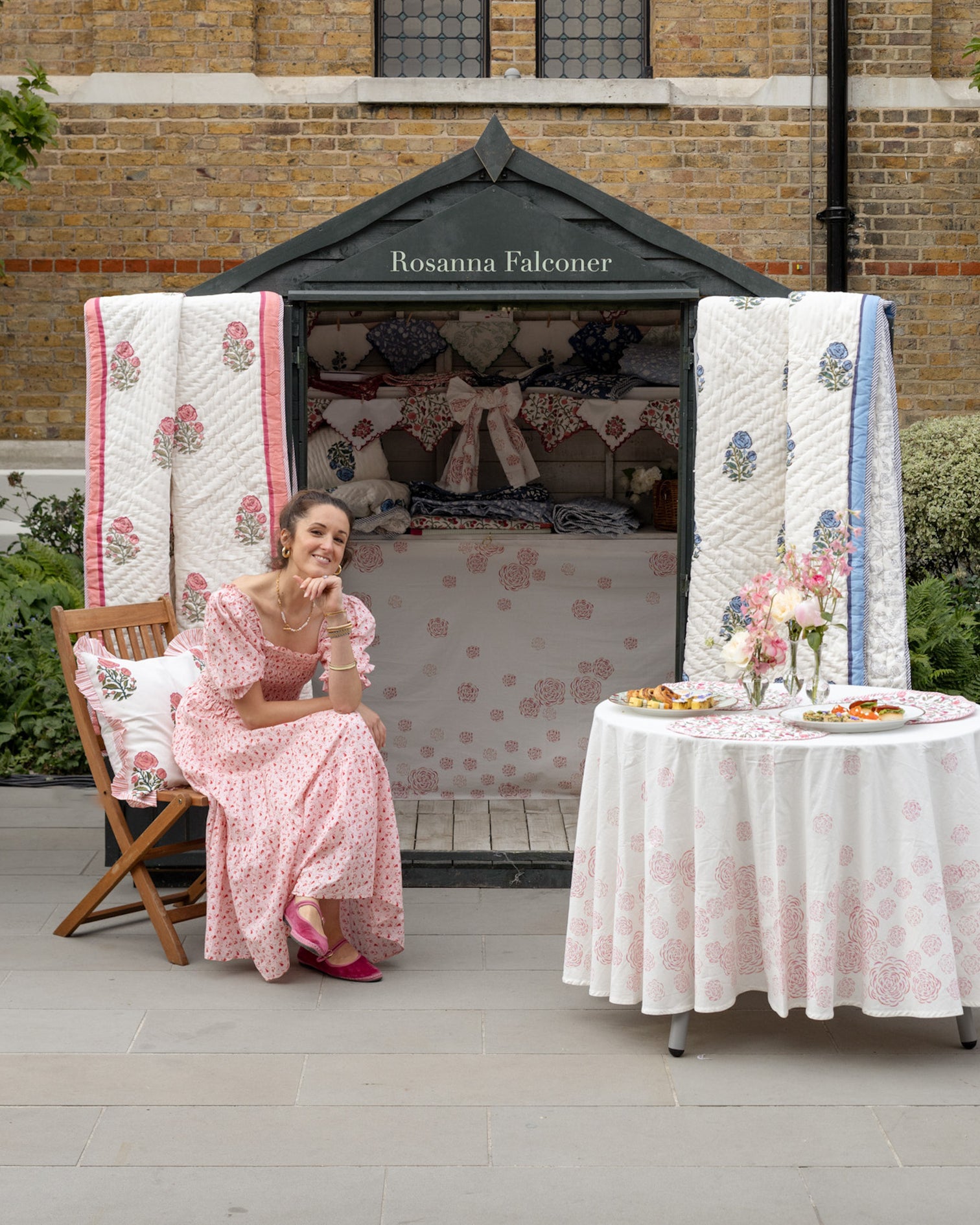 Chelsea Barracks Spring Fair – Rosanna Falconer